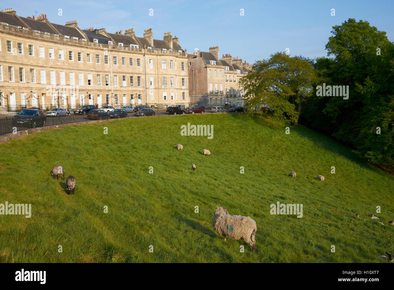 Lansdown crescent bath hi-res stock photography and images - Alamy