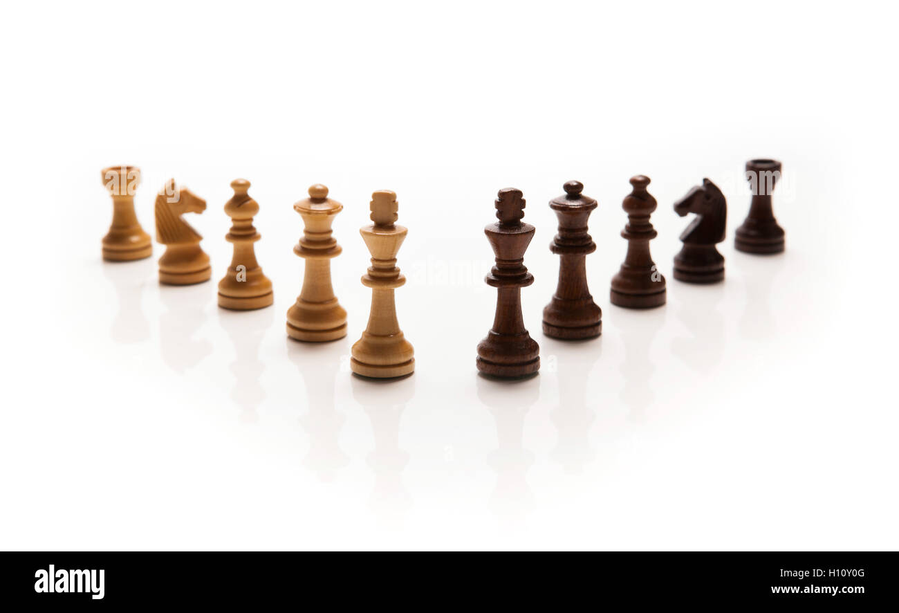 Chess pieces set Stock Photo - Alamy