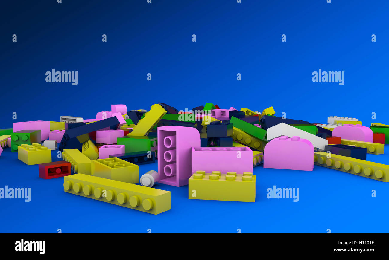 Plastic toy brick hi-res stock photography and images - Alamy