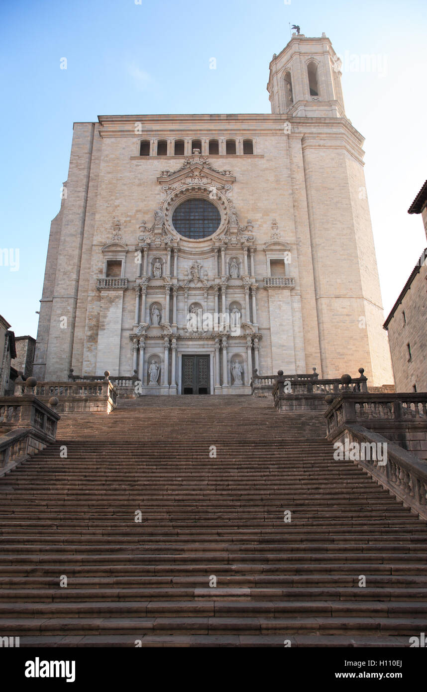 Cathedral church gerona hi-res stock photography and images - Alamy