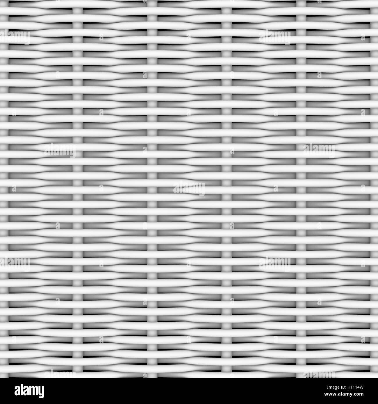 White woven rattan Stock Photo - Alamy