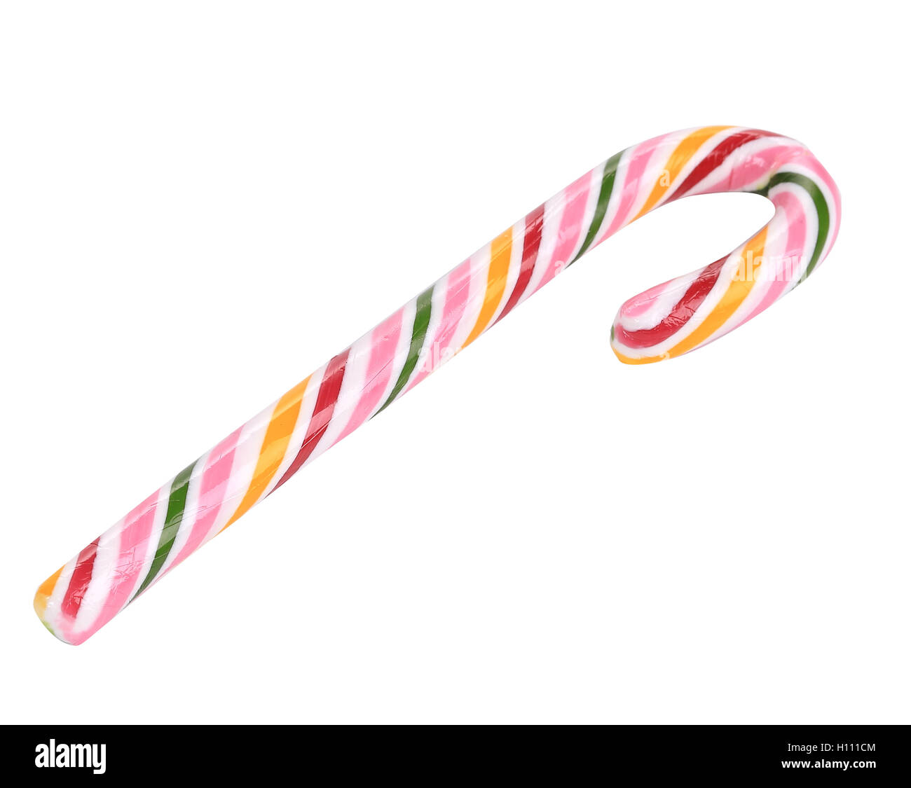 Close up of lollipop cane Stock Photo - Alamy