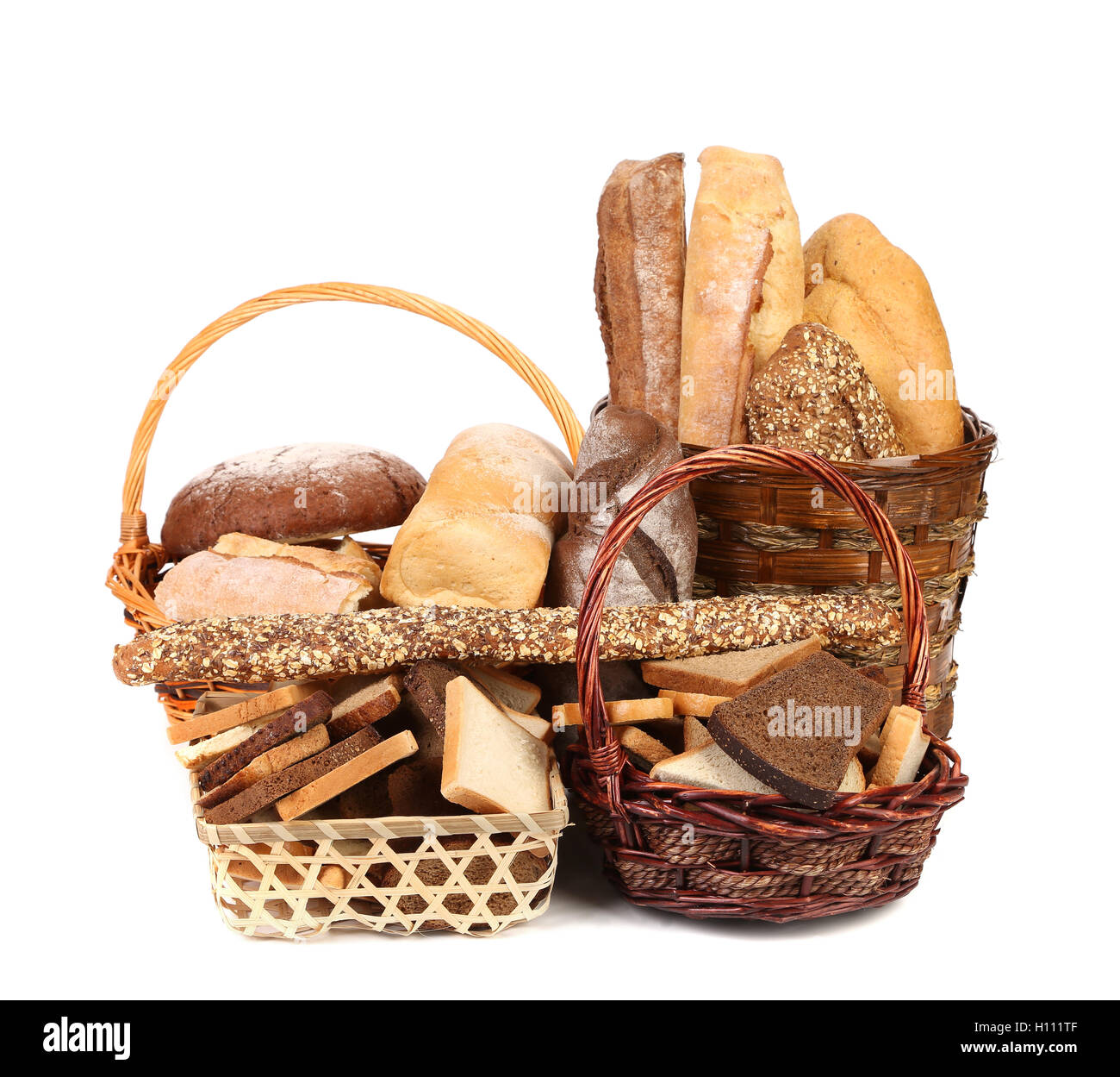 Kitchen baskets Cut Out Stock Images & Pictures - Alamy