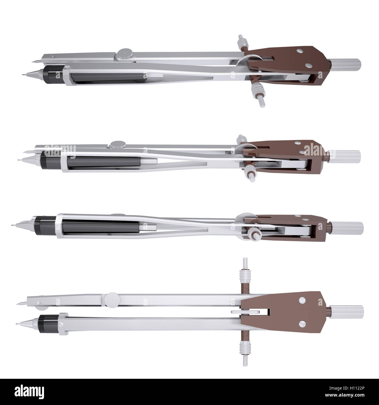 Radius measurement Cut Out Stock Images & Pictures - Alamy