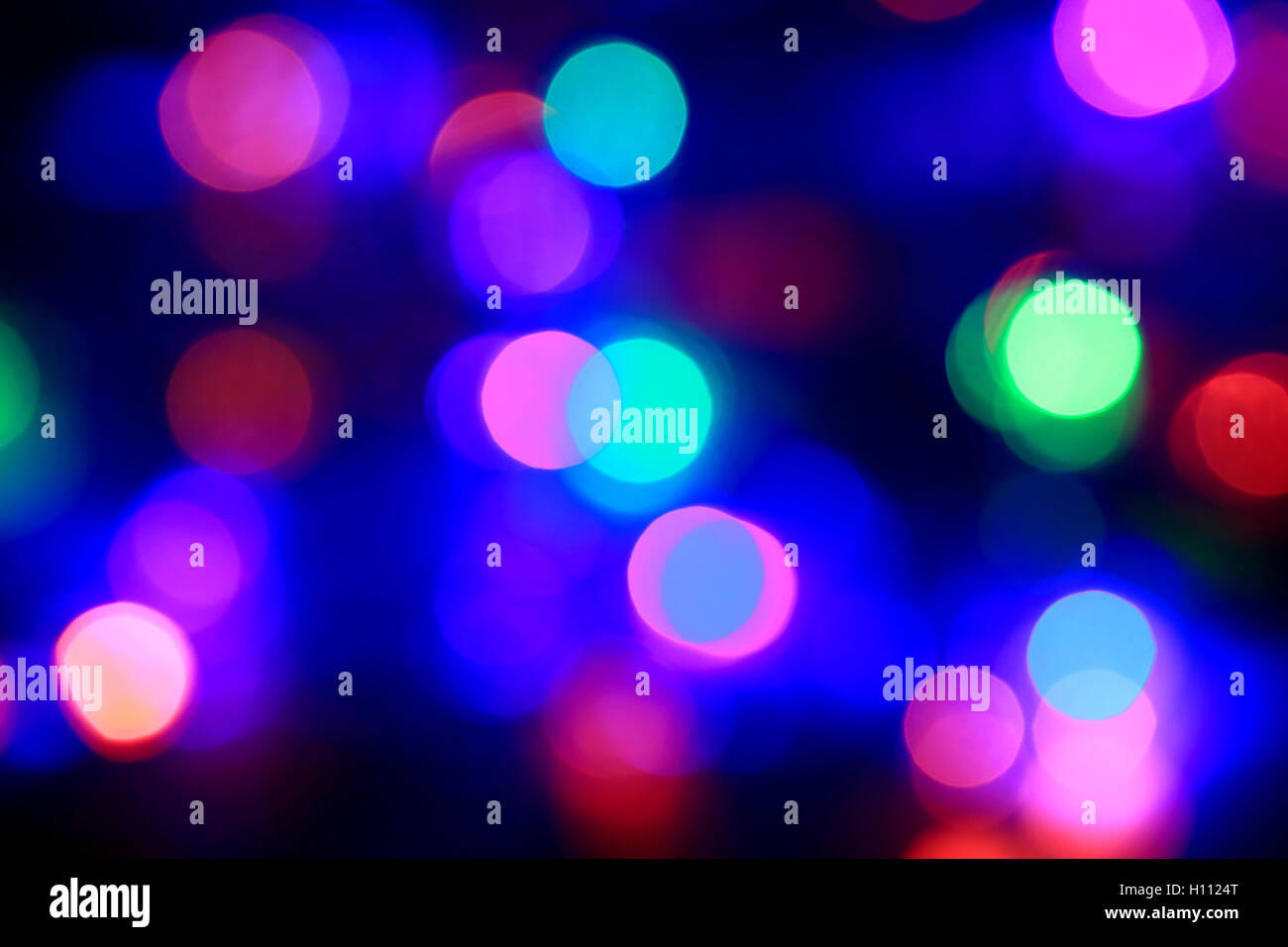 Multicolor bokeh circle background Stock Photo - Alamy