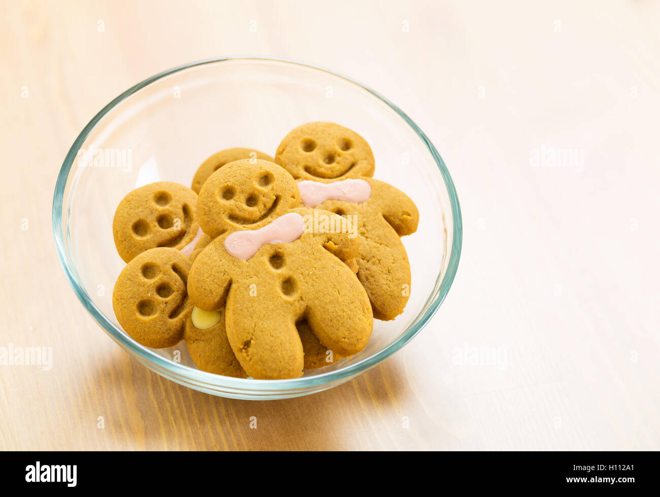 Gingerbread man cookie Stock Photo - Alamy