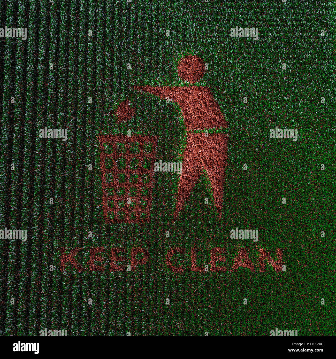 Keep clean sign hi-res stock photography and images - Alamy