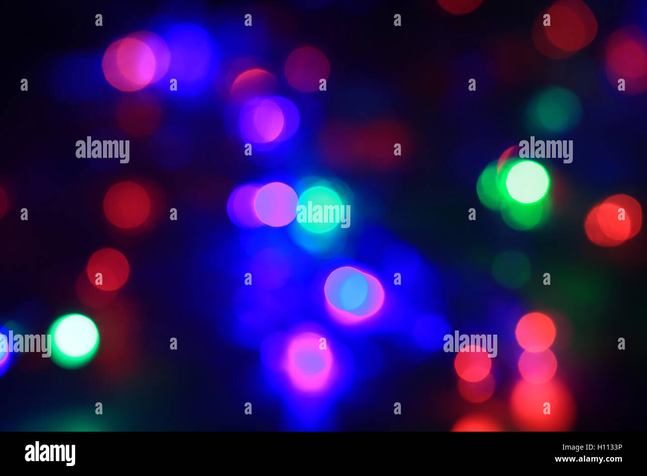 Multicolor bokeh circle background Stock Photo - Alamy