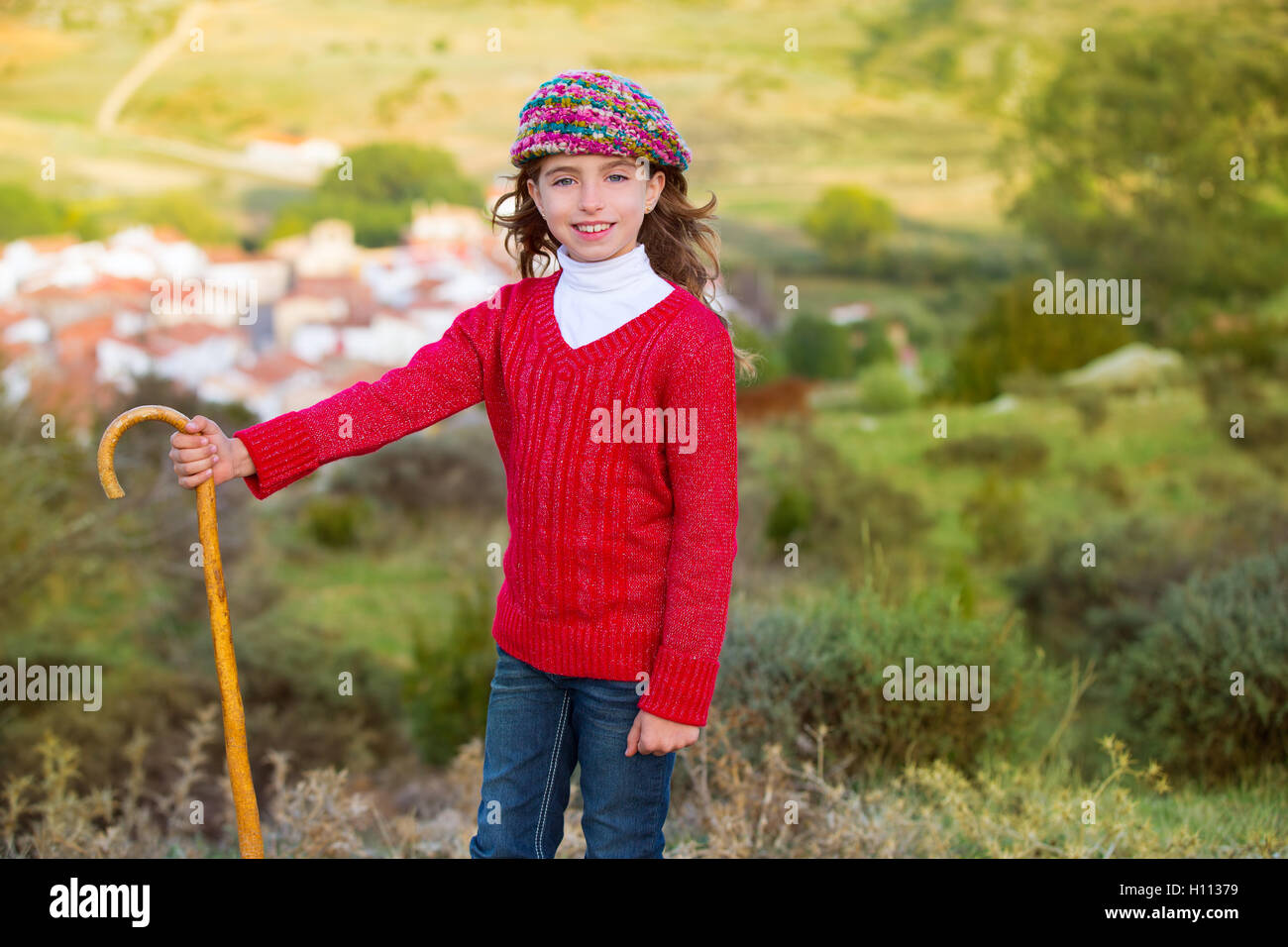 Shepherd And Shepherdess In Rural Fashion High Resolution Stock ...