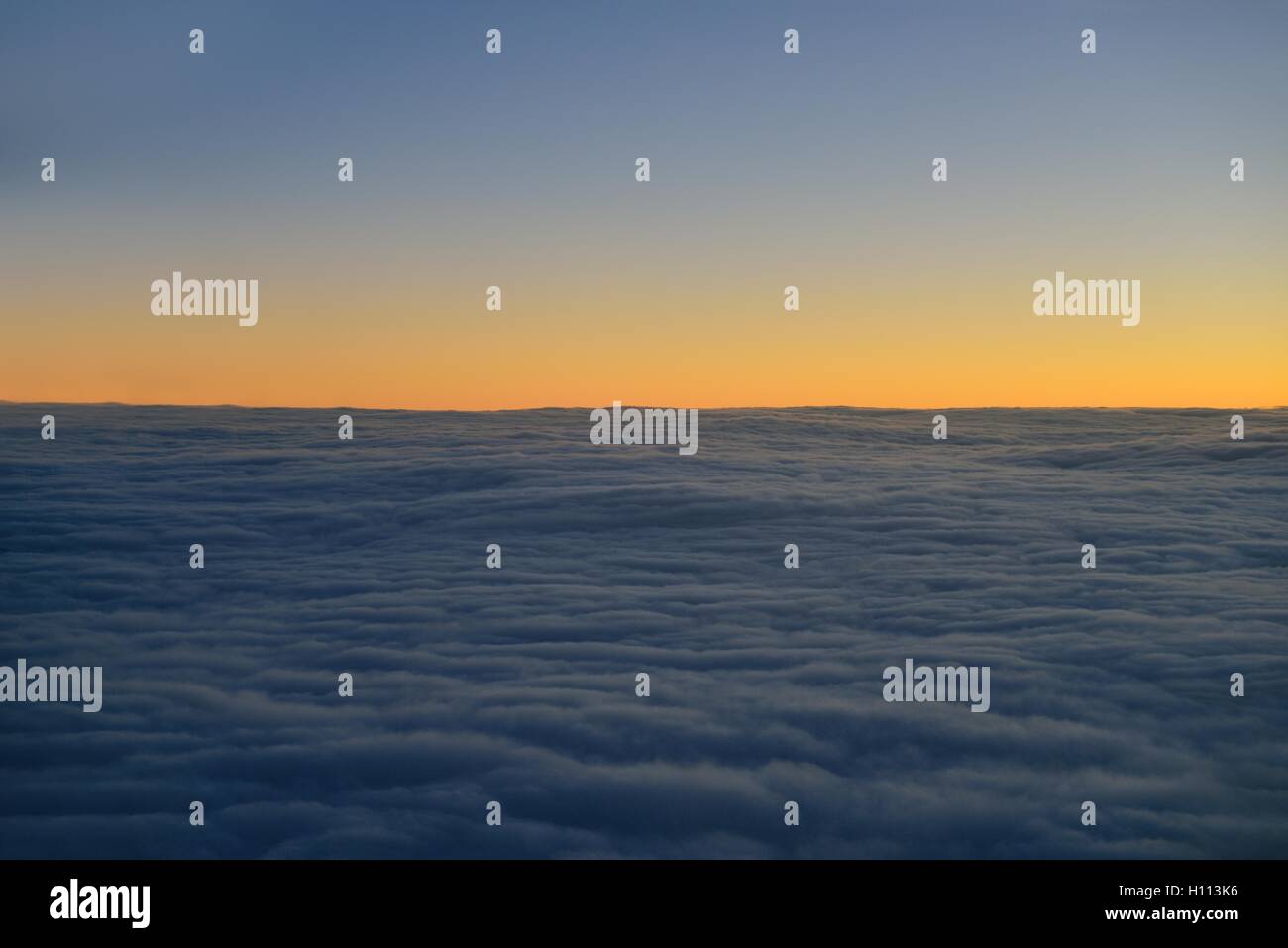 clouds on sunset Stock Photo - Alamy