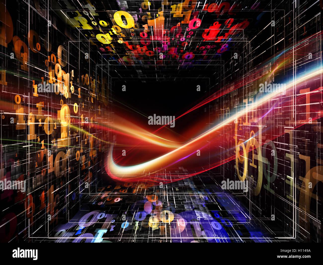 Acceleration of Numbers Stock Photo - Alamy