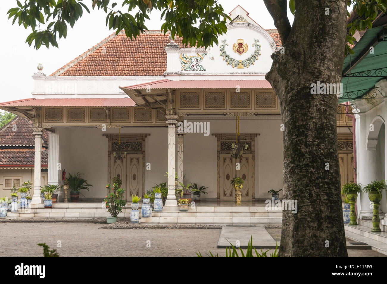 Indonesia, Java, Yogyakarta, Kraton palace complex, sultan's residence ...