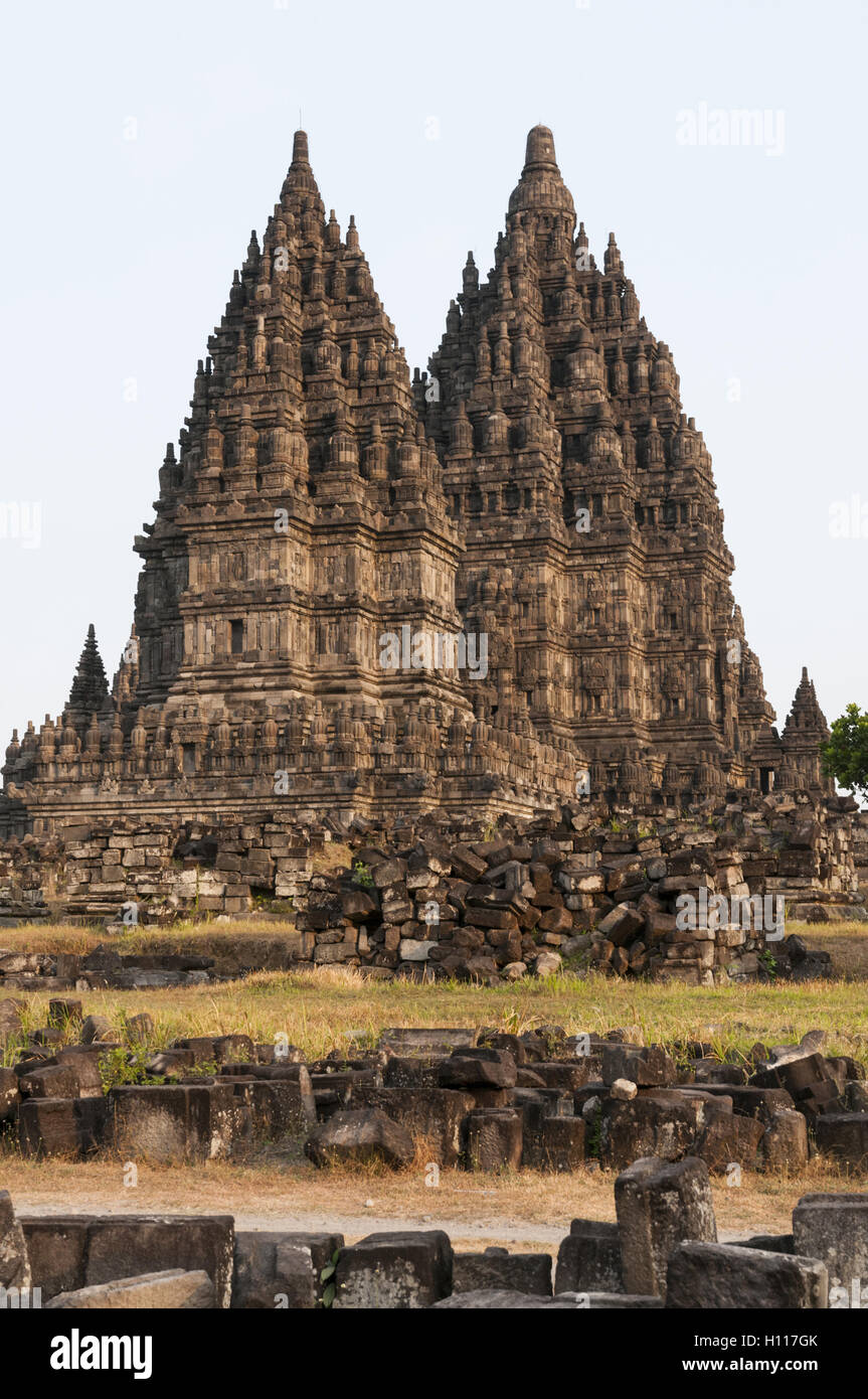 Indonesia, Java Yogyakarta, Candi Prambanan, temples Stock Photo - Alamy