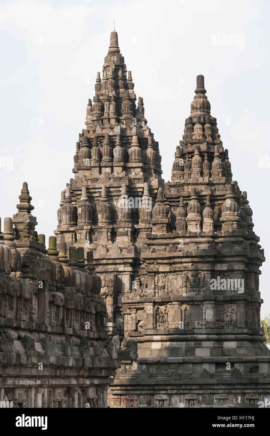 Indonesia, Java Yogyakarta, Candi Prambanan, temples Stock Photo - Alamy