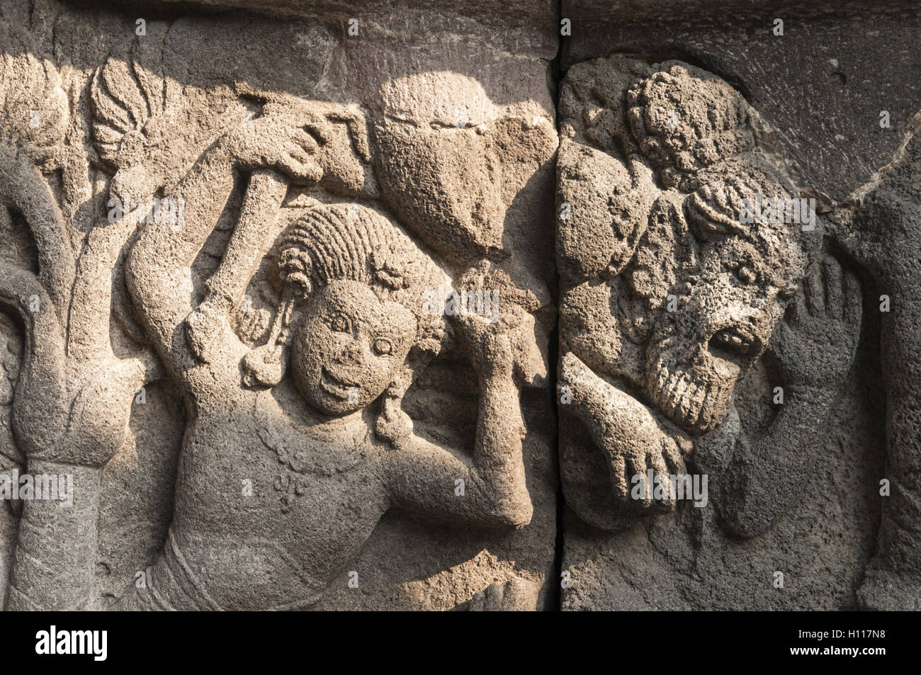 Vishnu stone sculpture hi-res stock photography and images - Alamy