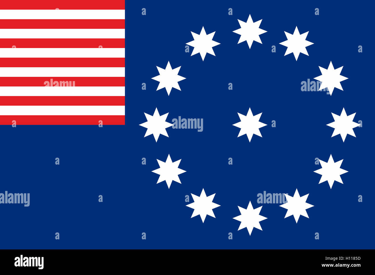 easton city flag Stock Photo - Alamy