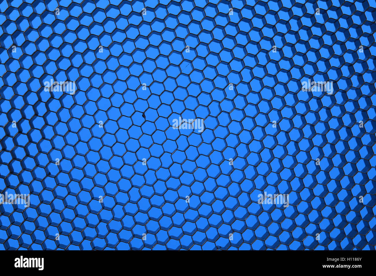 Close up of black net. Blue light Stock Photo - Alamy