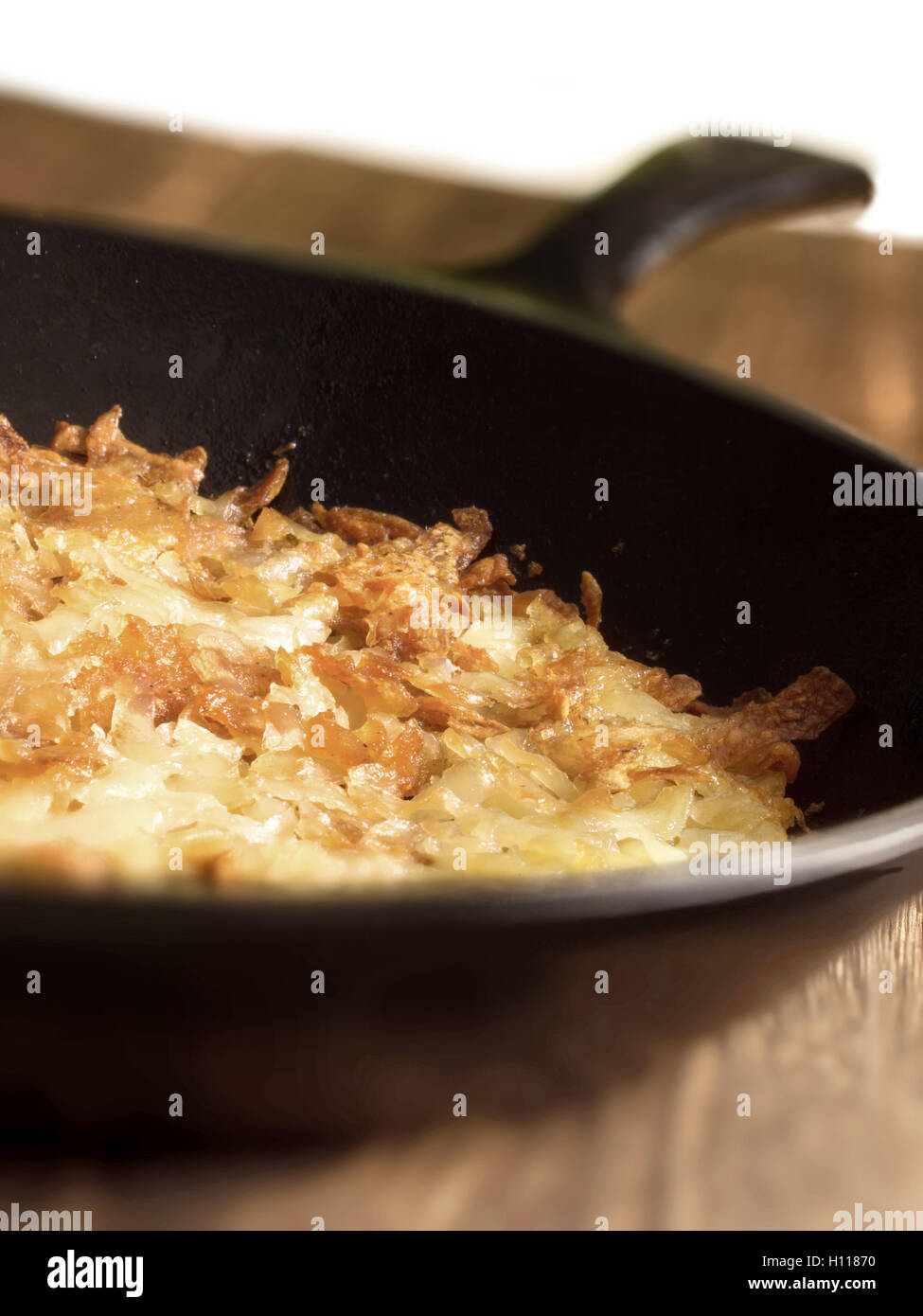 swiss rosti potatoes Stock Photo - Alamy