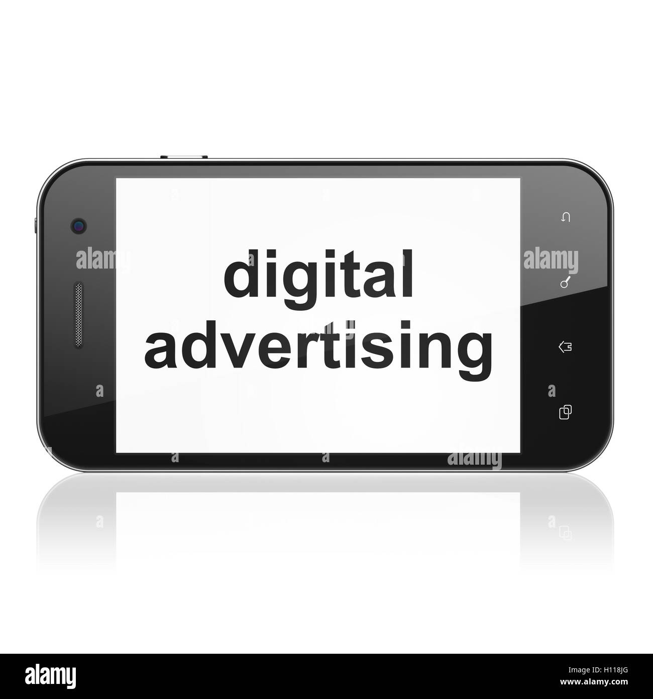 Marketing concept: Digital Advertising on smartphone Stock Photo - Alamy