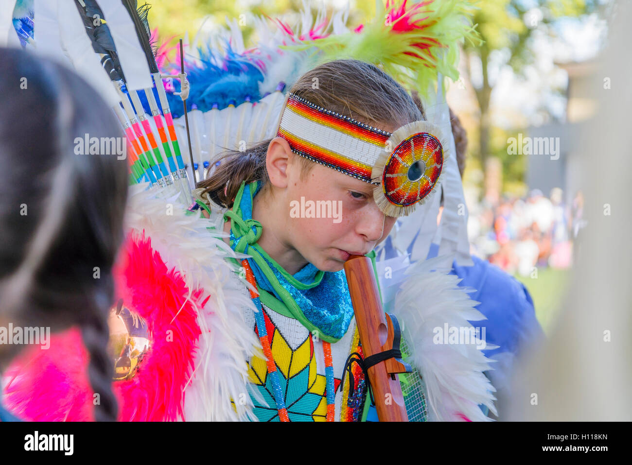 First Nations Boy British Columbia High Resolution Stock Photography ...