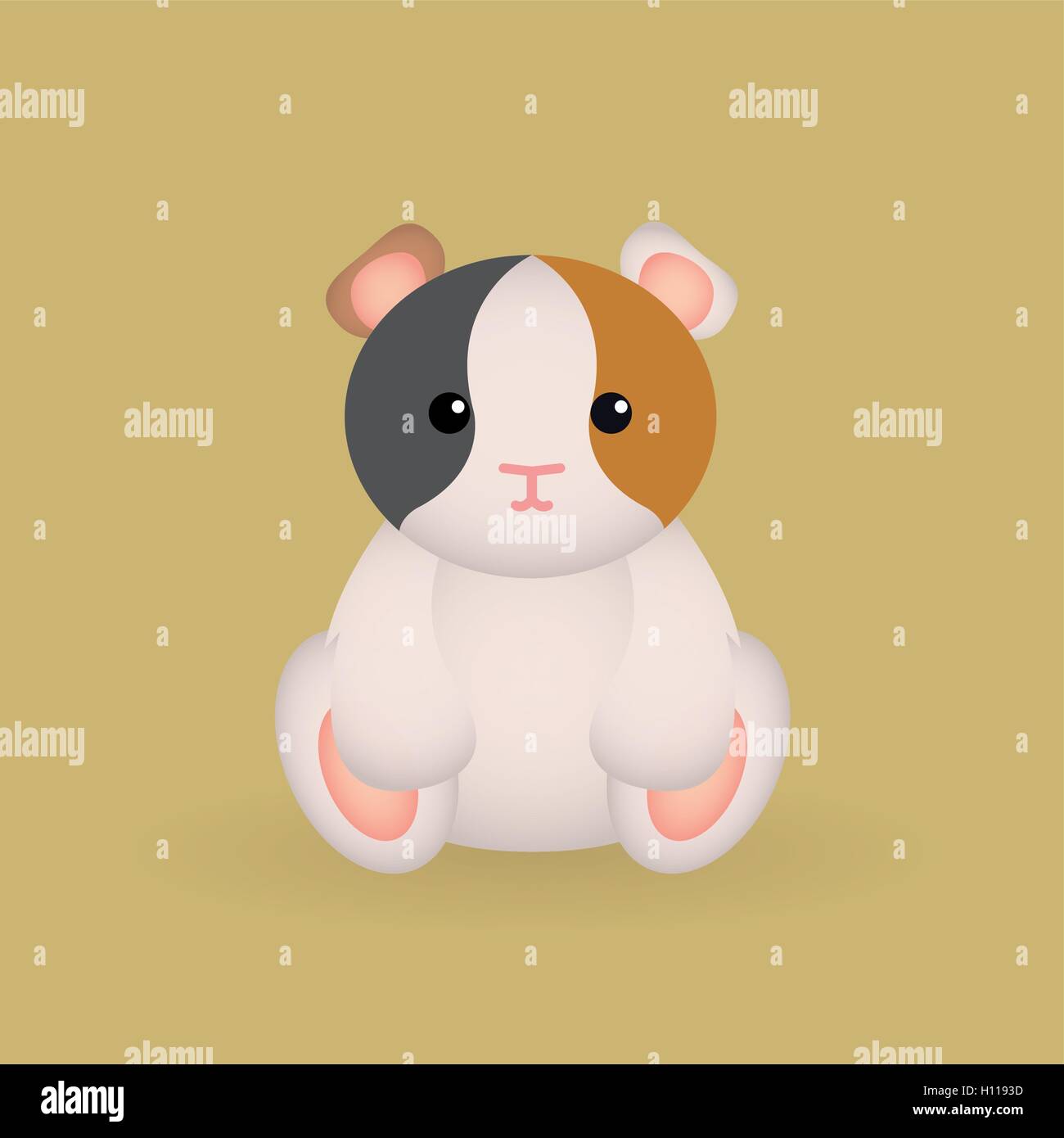 Star hamster Stock Vector Images - Alamy