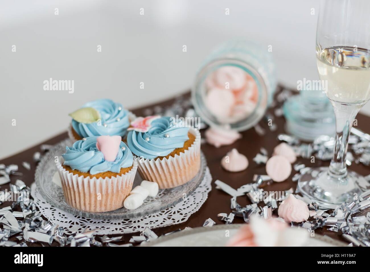 Dessert table for a party Stock Photo - Alamy