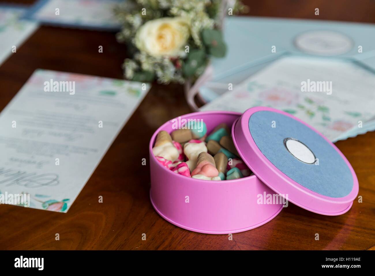 Box of candy Stock Photo - Alamy