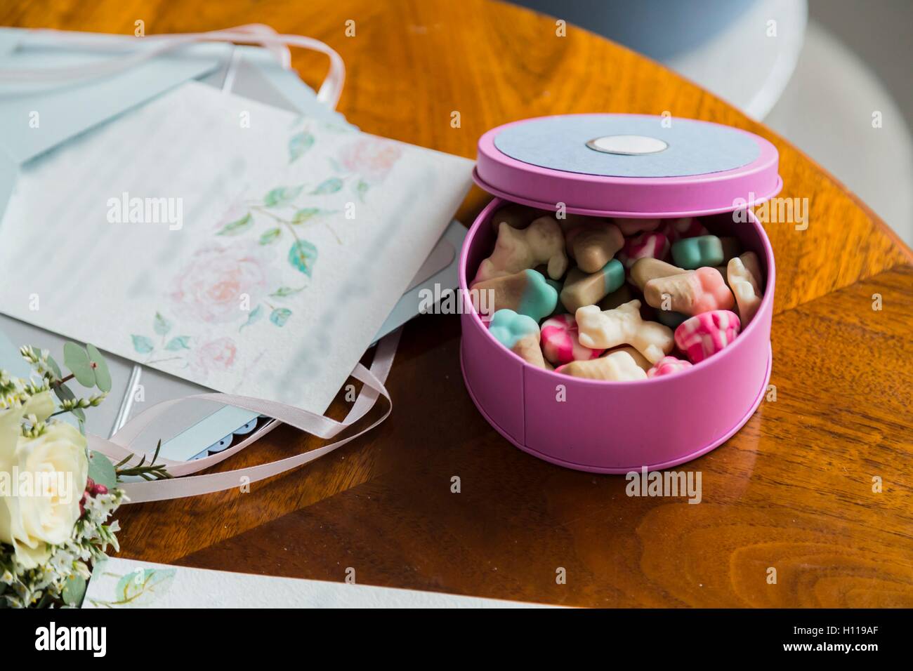 Box of candy Stock Photo - Alamy