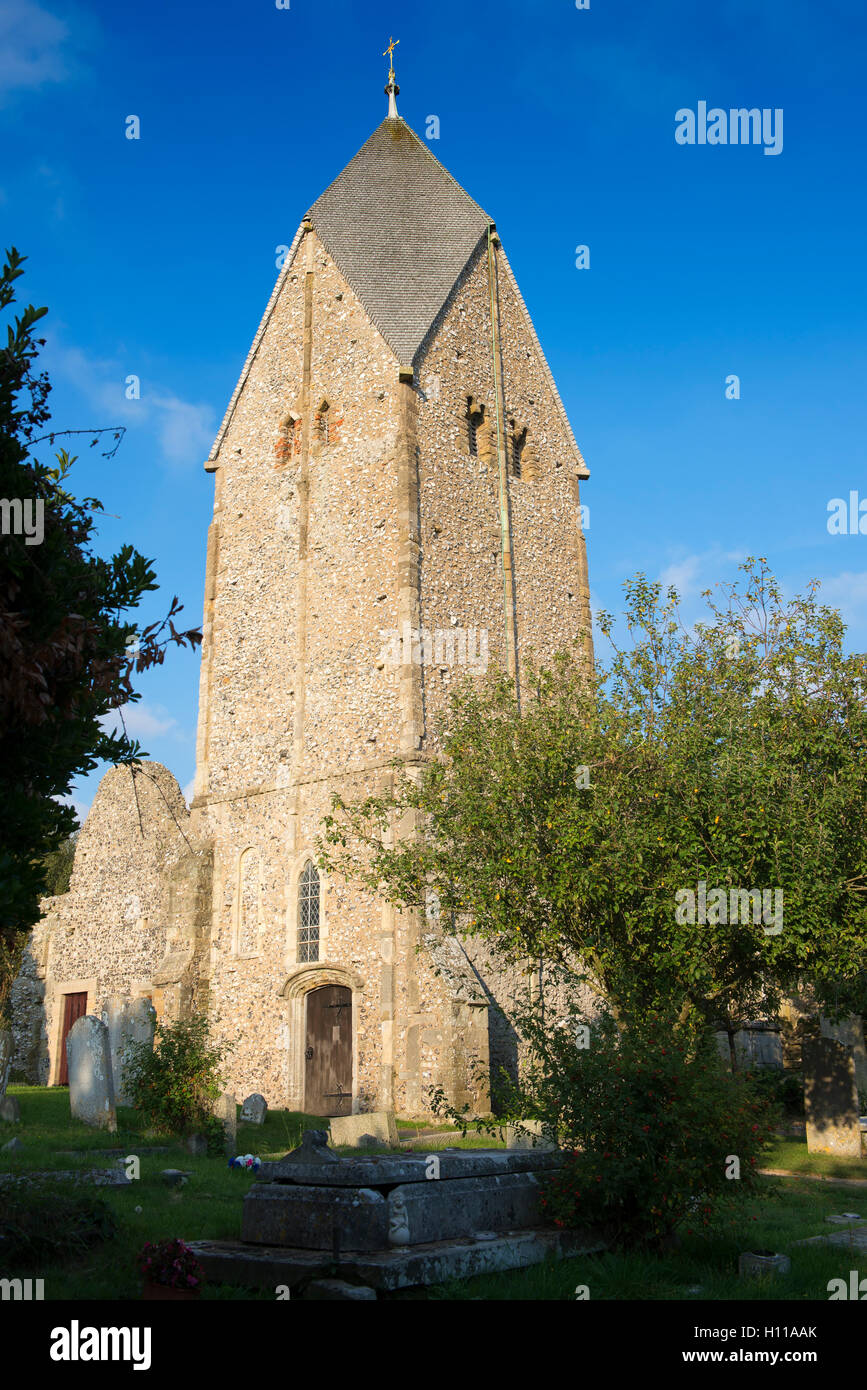 The Church of St Mary the Blessed Virgin with its unique Rhenish Helm ...