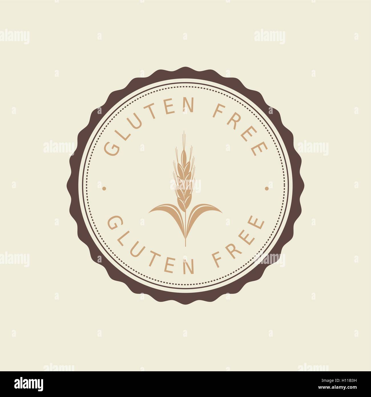 Gluten free label Stock Vector Image & Art - Alamy