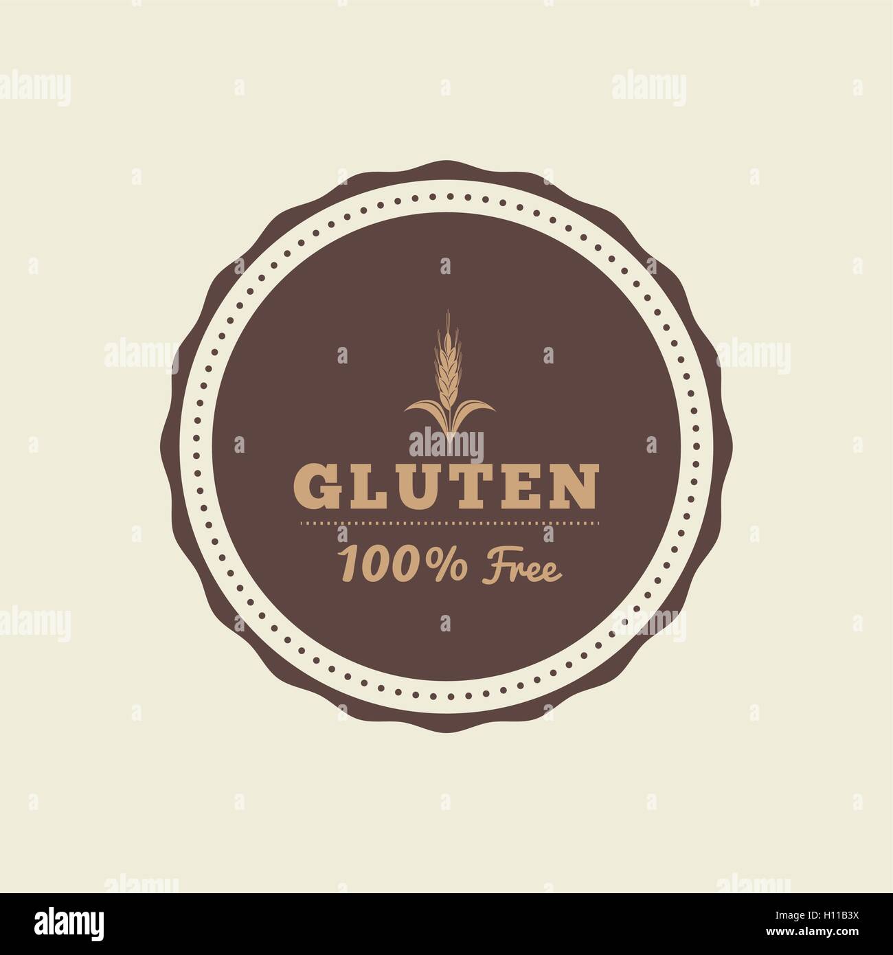 Gluten free label Stock Vector Image & Art - Alamy