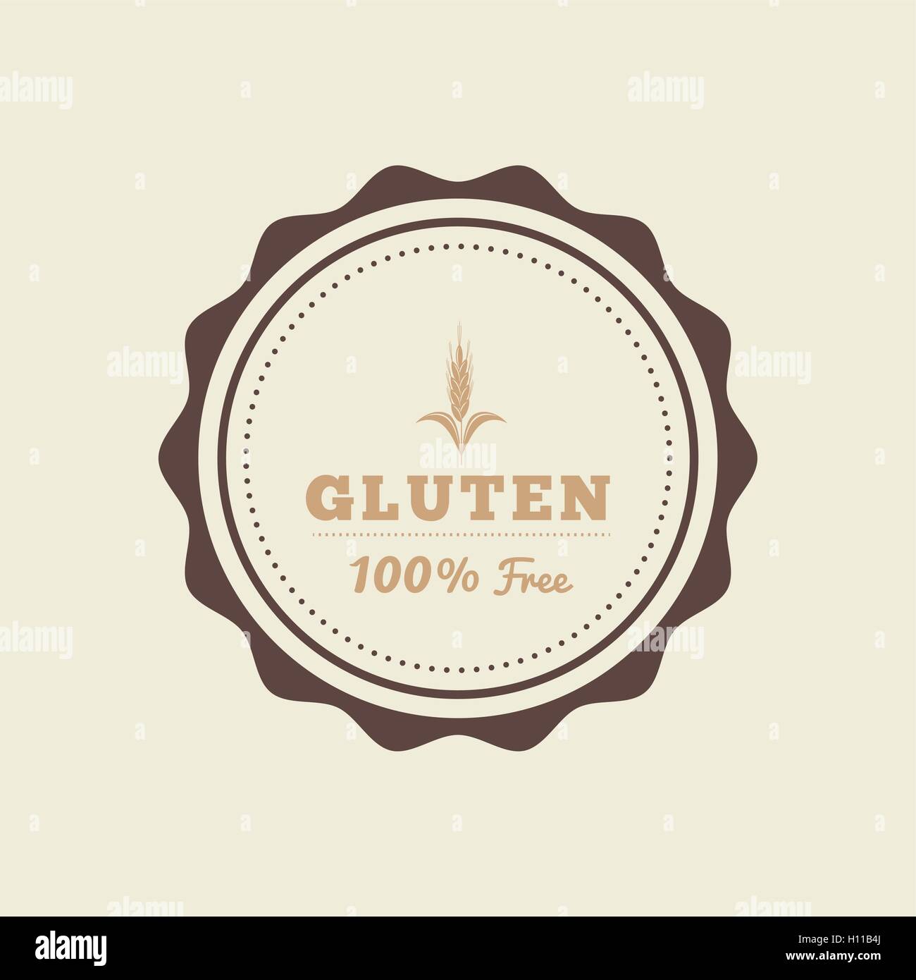 Gluten free label Stock Vector Image & Art - Alamy