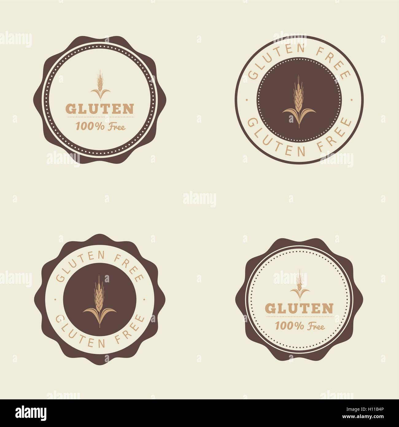 Gluten free label Stock Vector Image & Art - Alamy