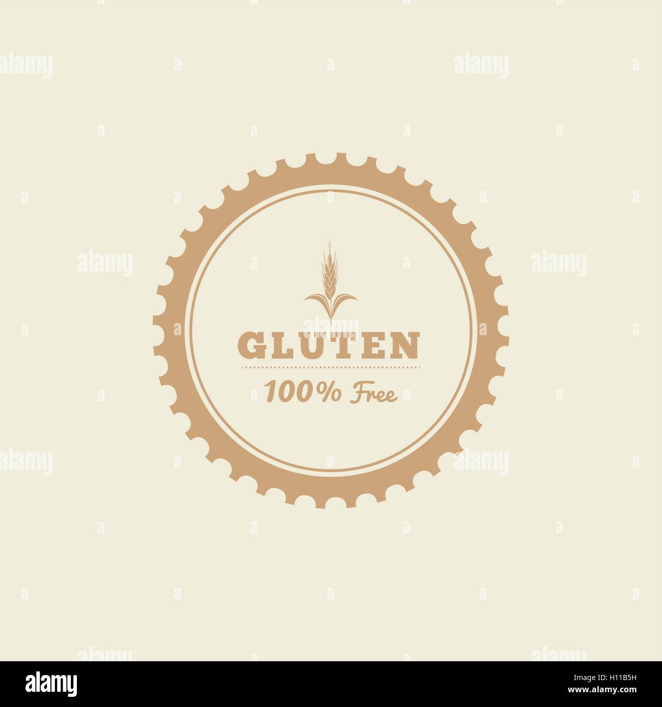 Gluten free label Stock Vector Image & Art - Alamy