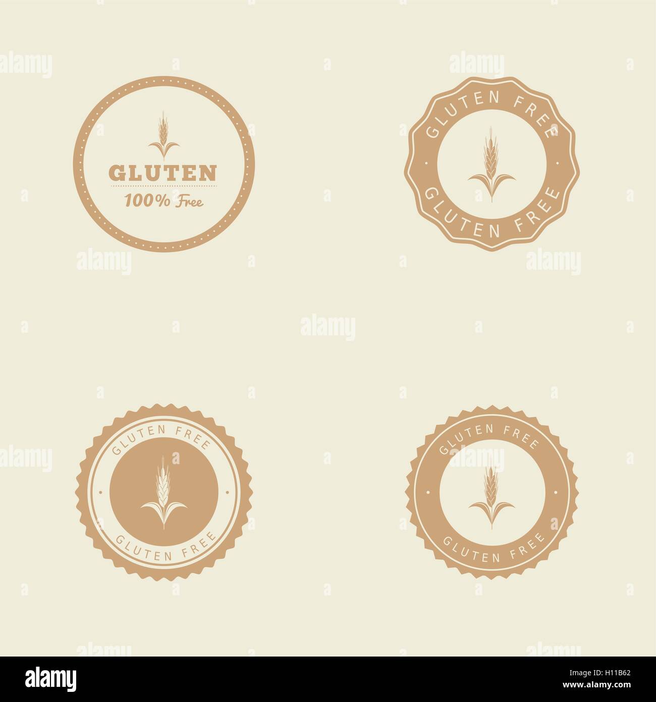 Gluten free label Stock Vector Image & Art - Alamy