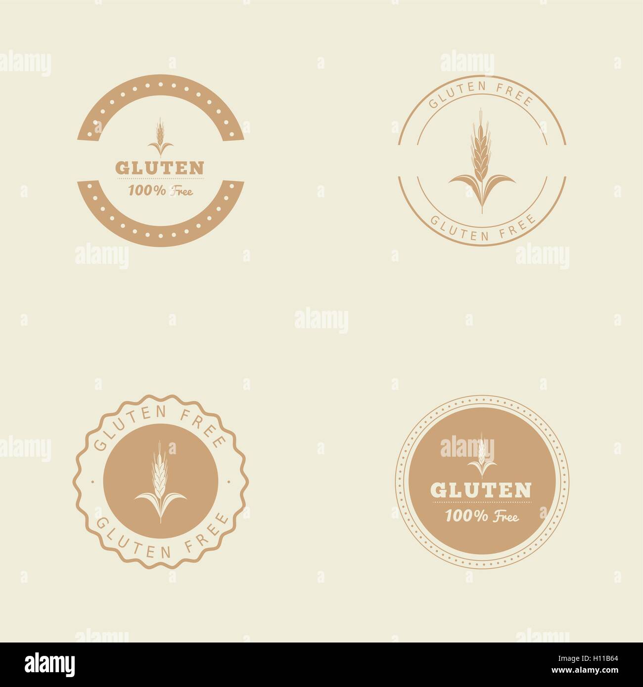 Gluten free label Stock Vector Image & Art - Alamy