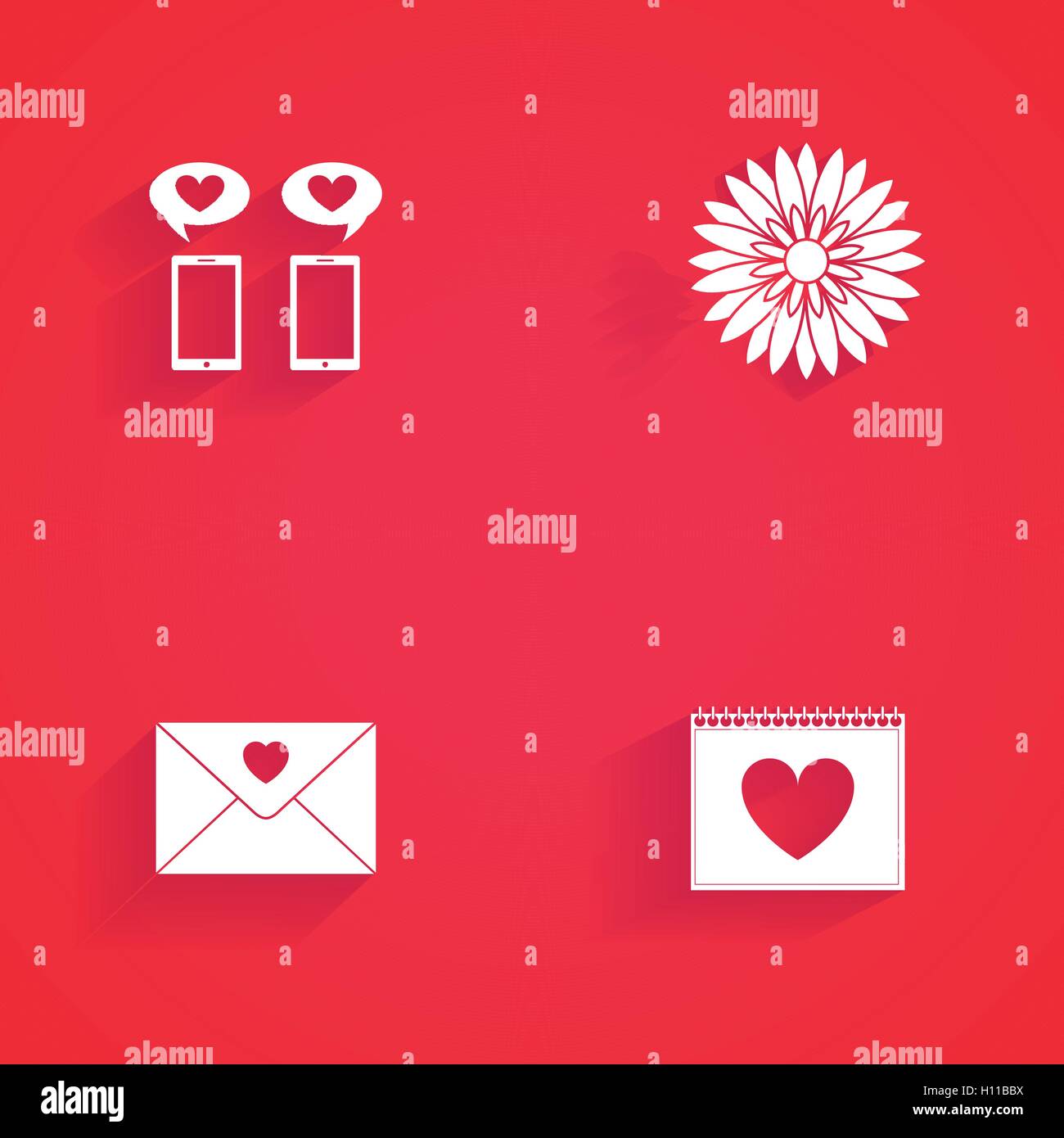 Love message bubble Stock Vector Images - Alamy