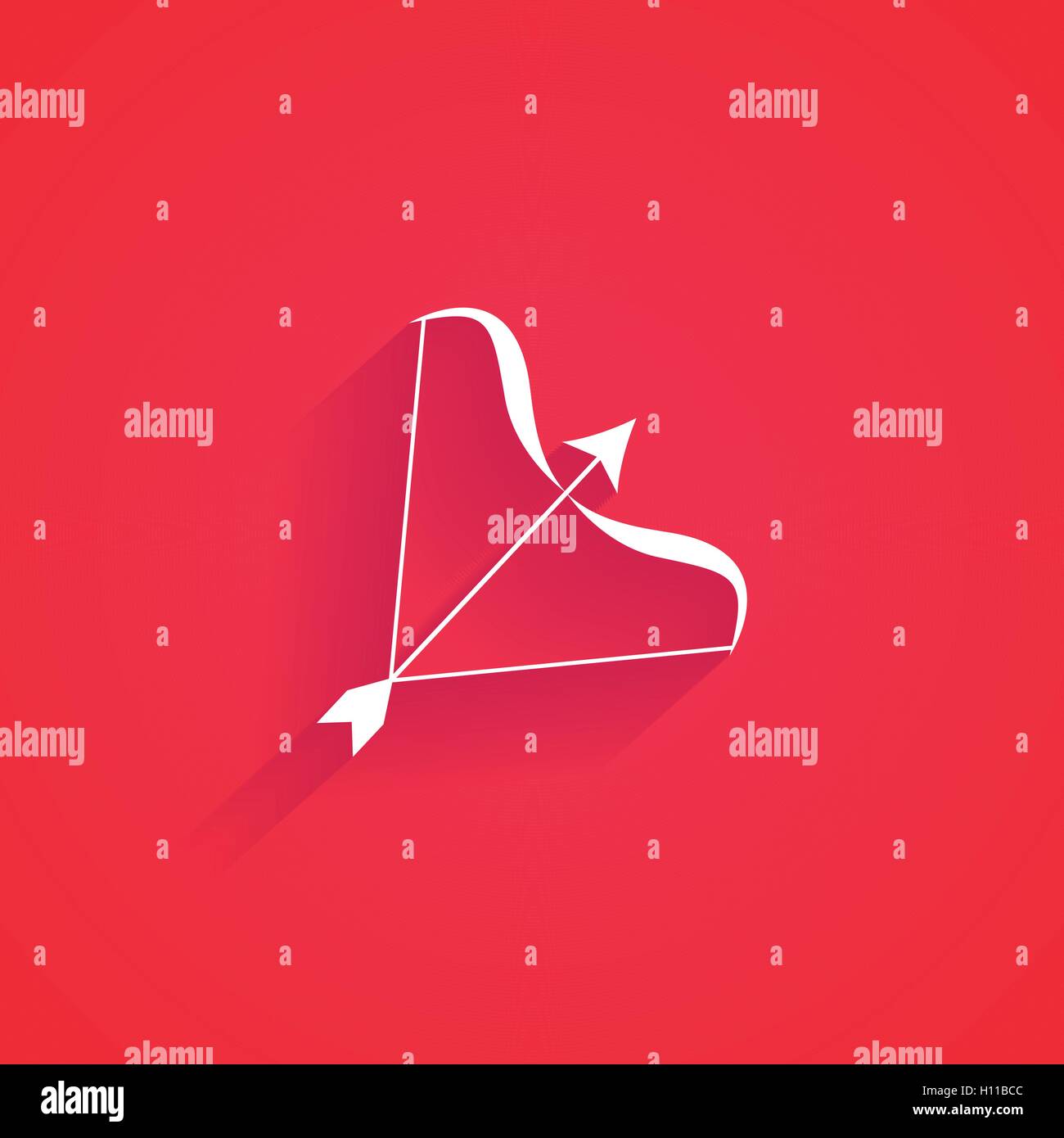 Love bow arrow Stock Vector Images - Alamy