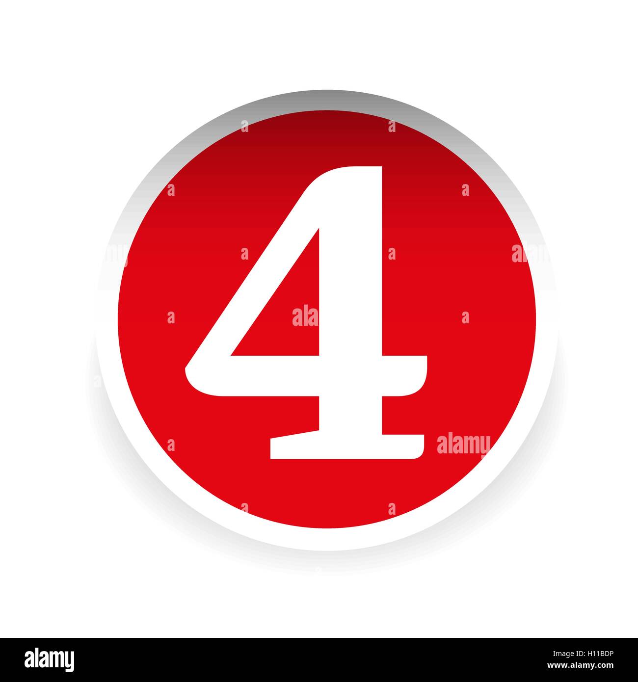 Number four red label vector Stock Vector Image & Art - Alamy Number four red label vector Stock Vector Image & Art - Alamy