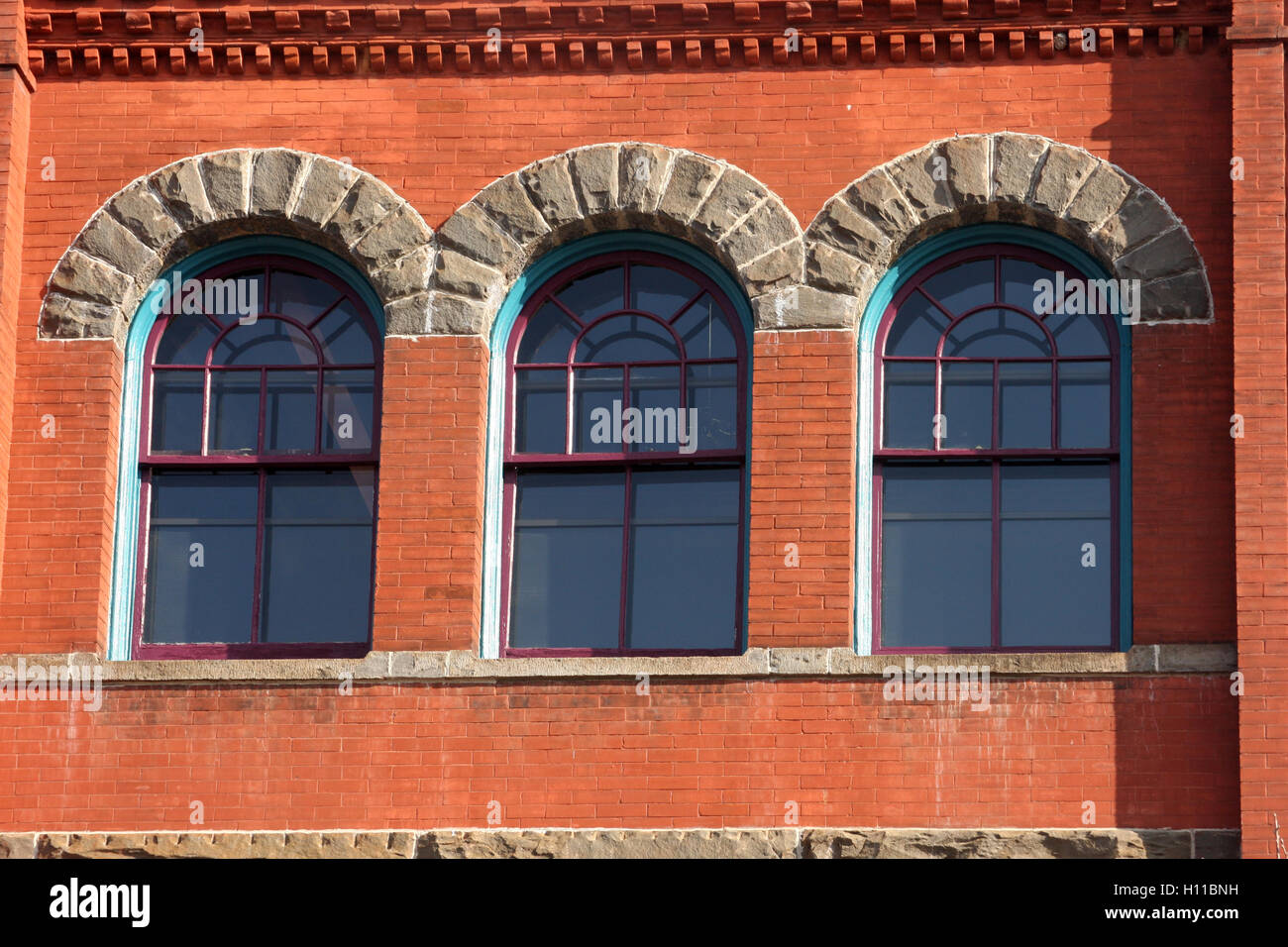Old buildings on Main Street in Lynchburg, Virginia, USA Stock Photo ...