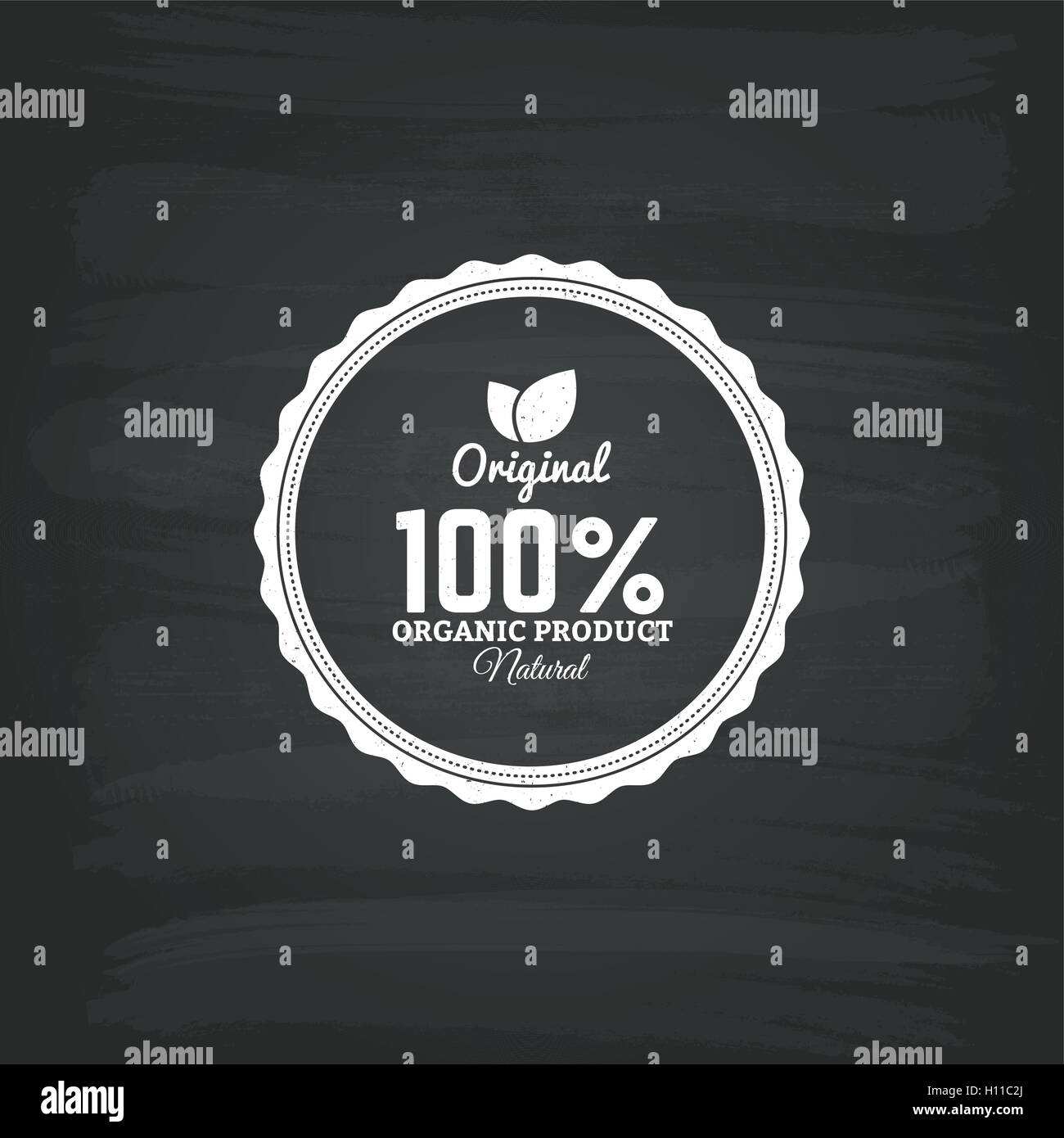 Organic food label Stock Vector Image & Art - Alamy