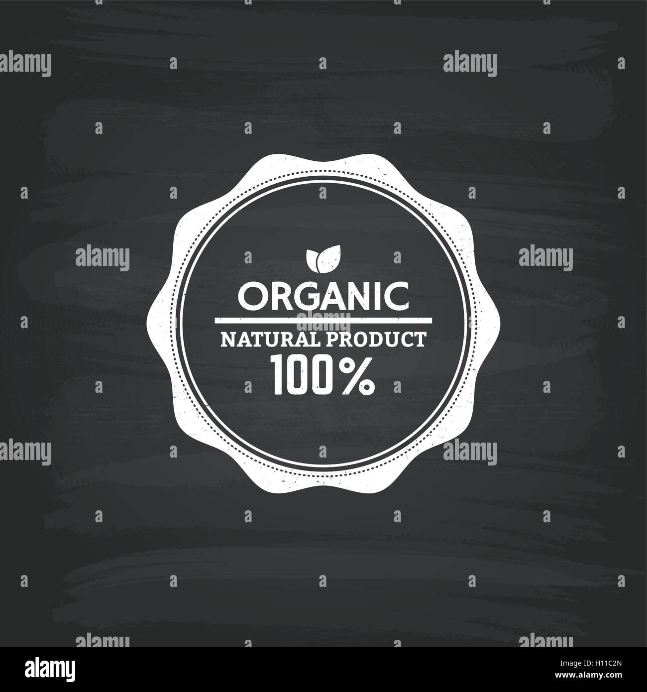 Organic food label Stock Vector Image & Art - Alamy