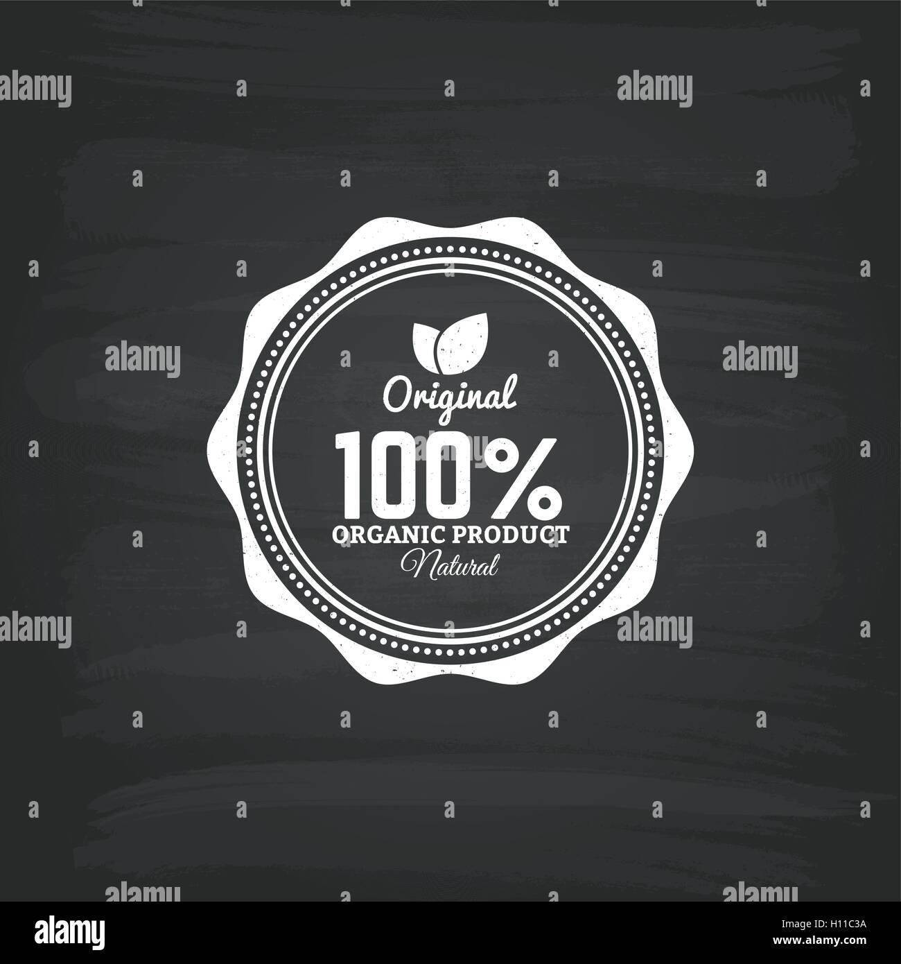 Organic food label Stock Vector Image & Art - Alamy
