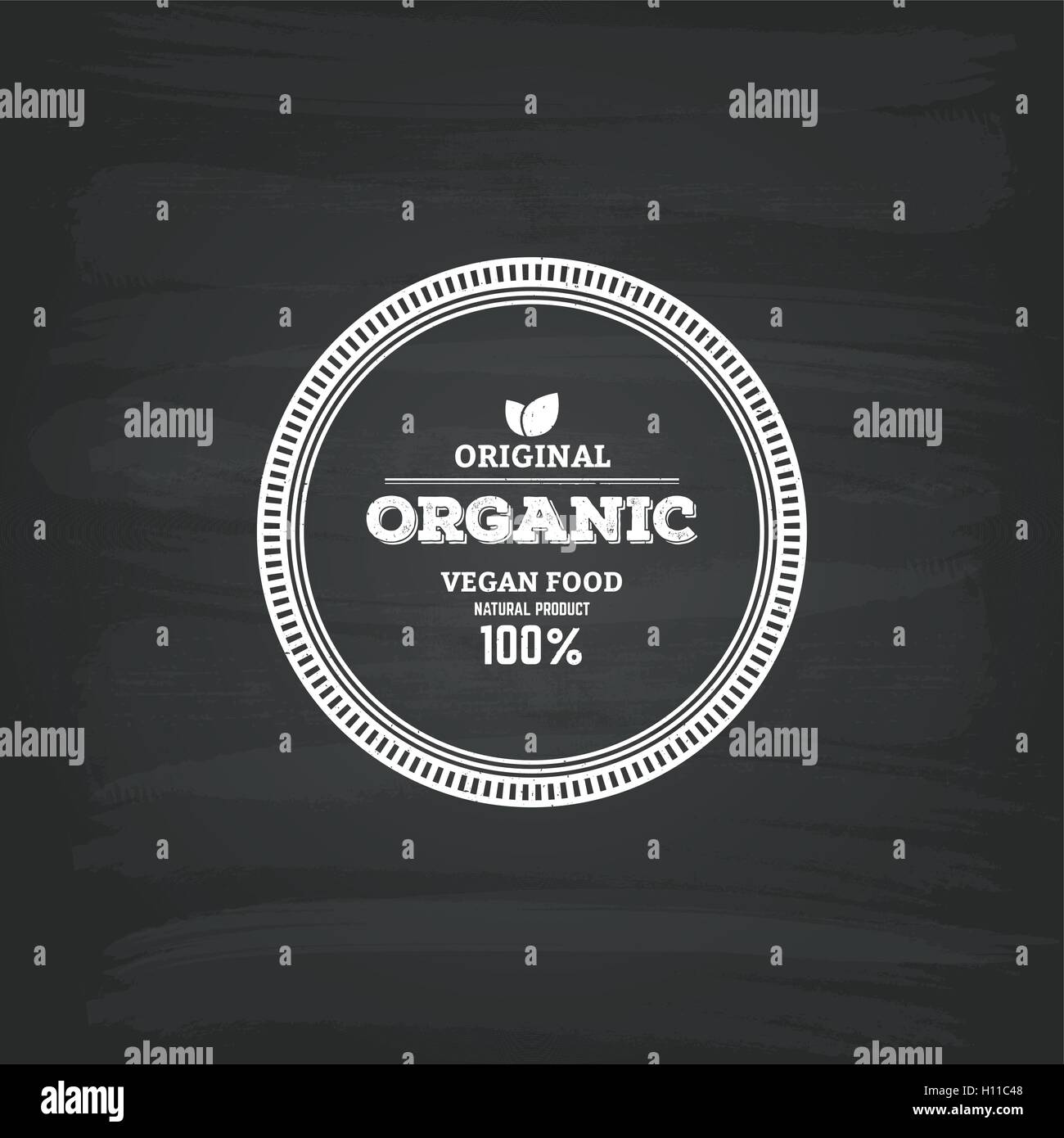 Organic food label Stock Vector Image & Art - Alamy