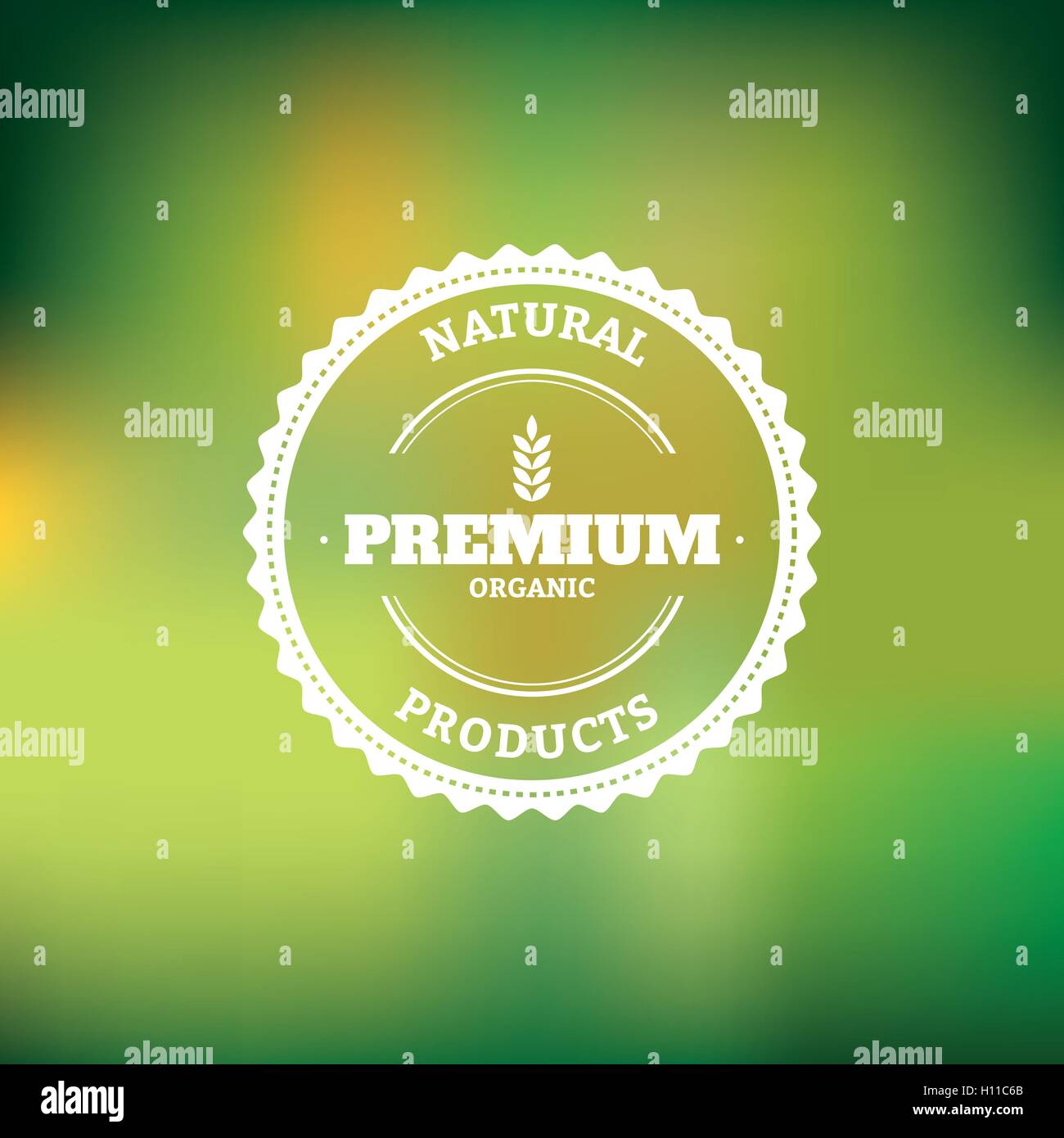 Organic food label Stock Vector Image & Art - Alamy