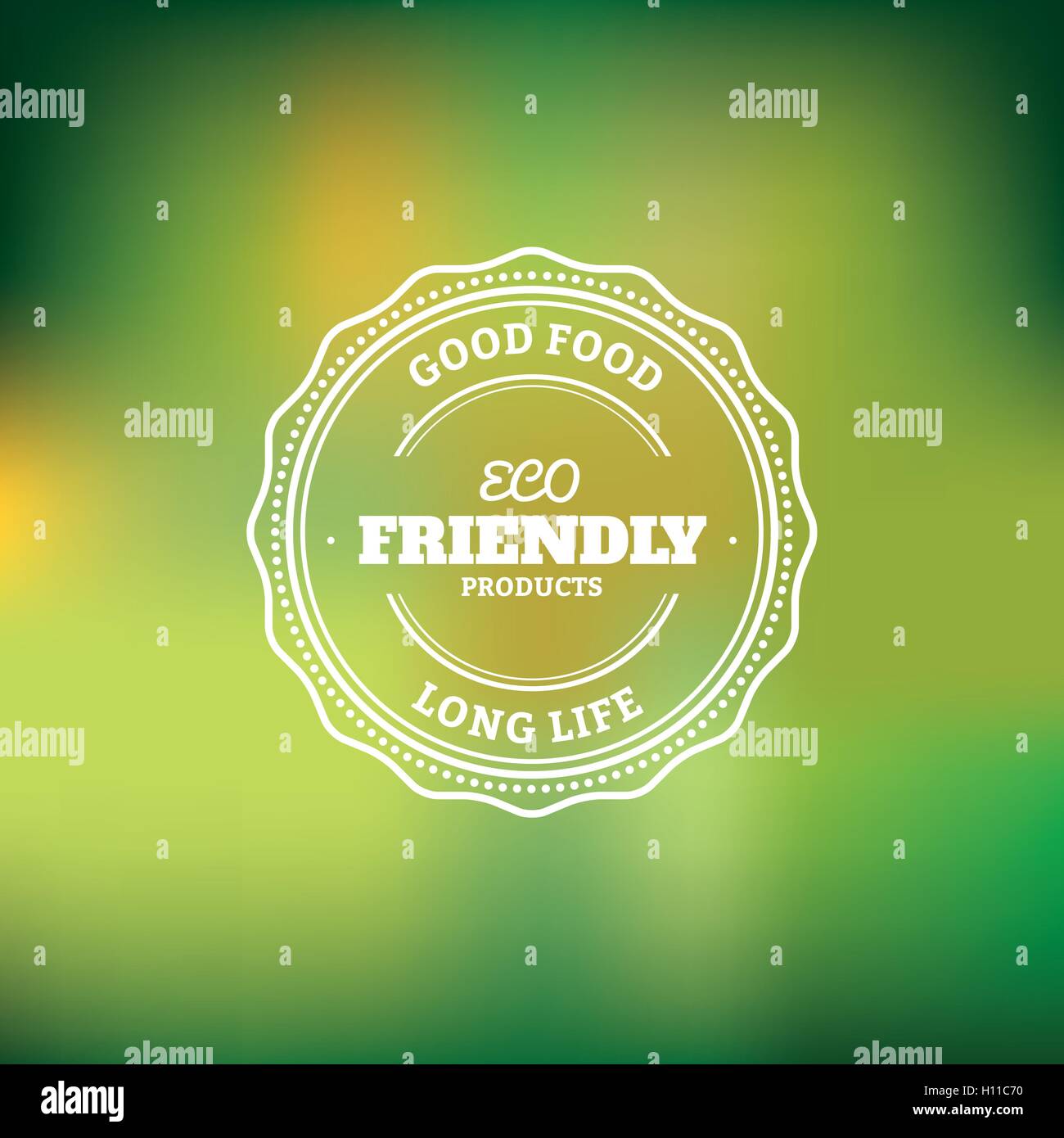 Organic food label Stock Vector Image & Art - Alamy