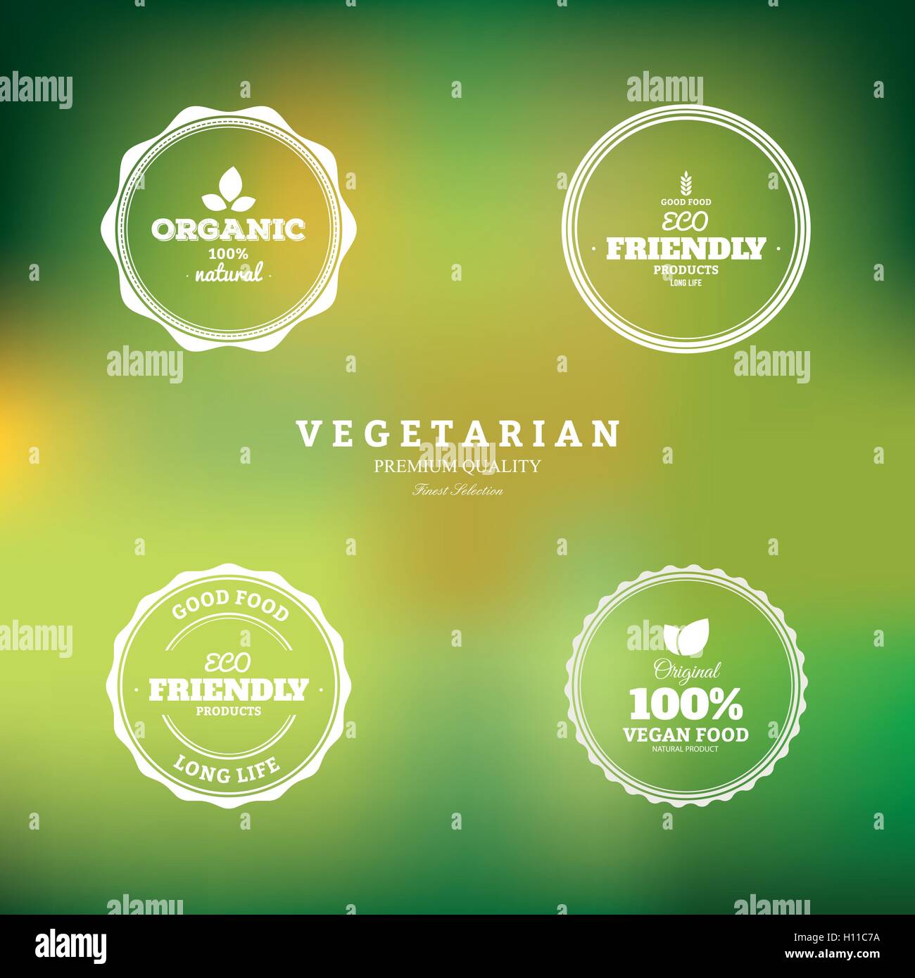 Organic food label Stock Vector Image & Art - Alamy