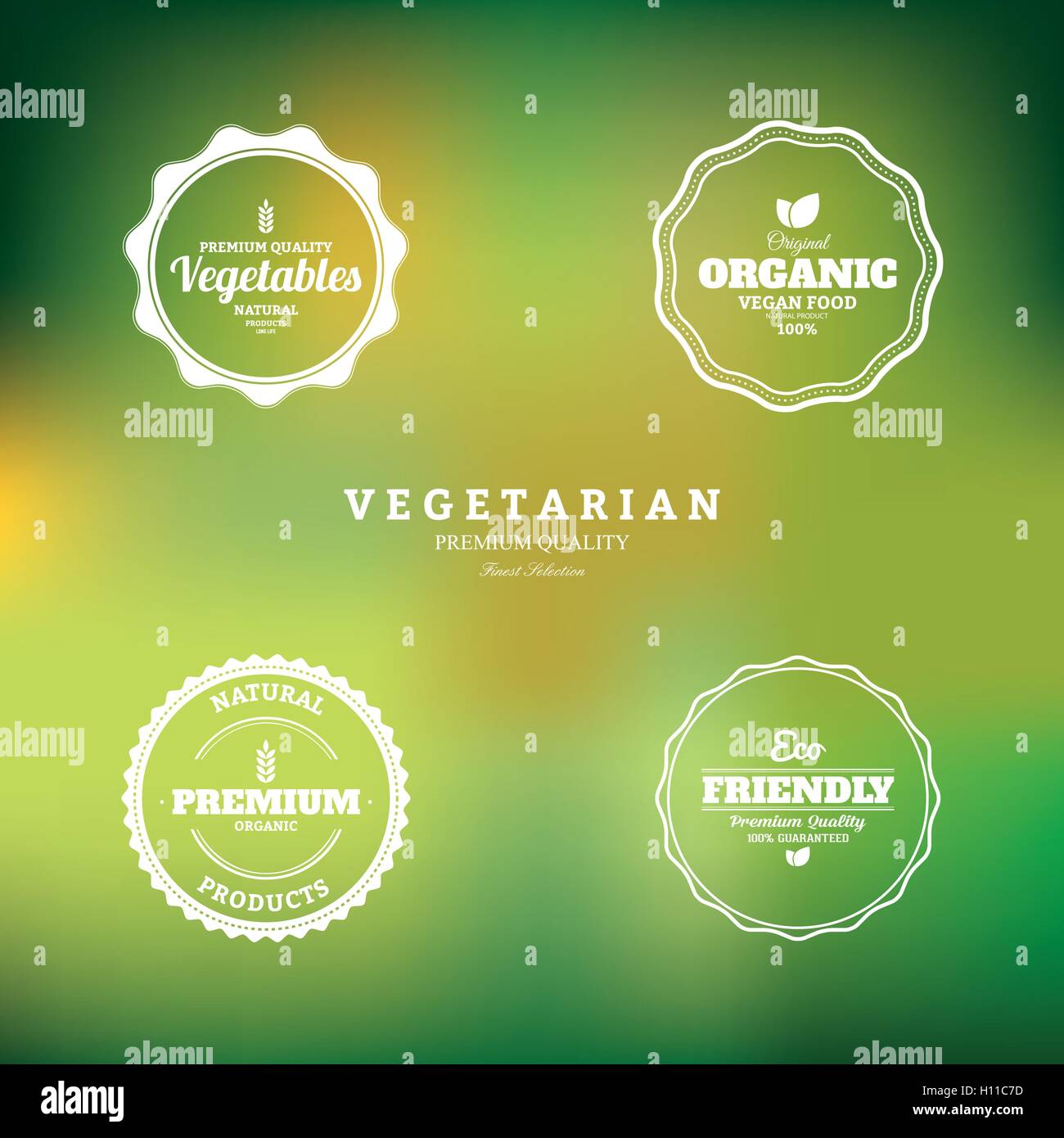 Organic food label Stock Vector Image & Art - Alamy
