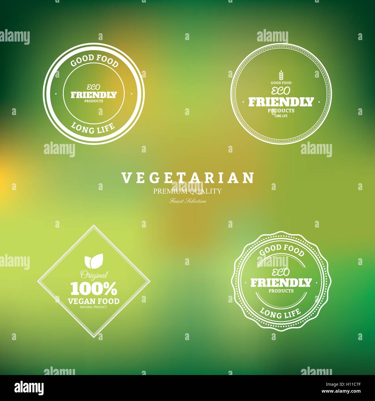 Organic food label Stock Vector Image & Art - Alamy