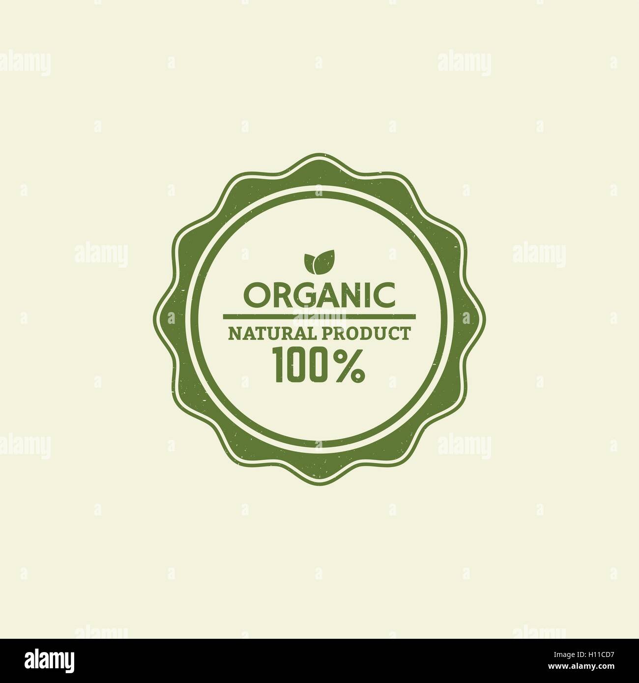 Organic food label Stock Vector Image & Art - Alamy